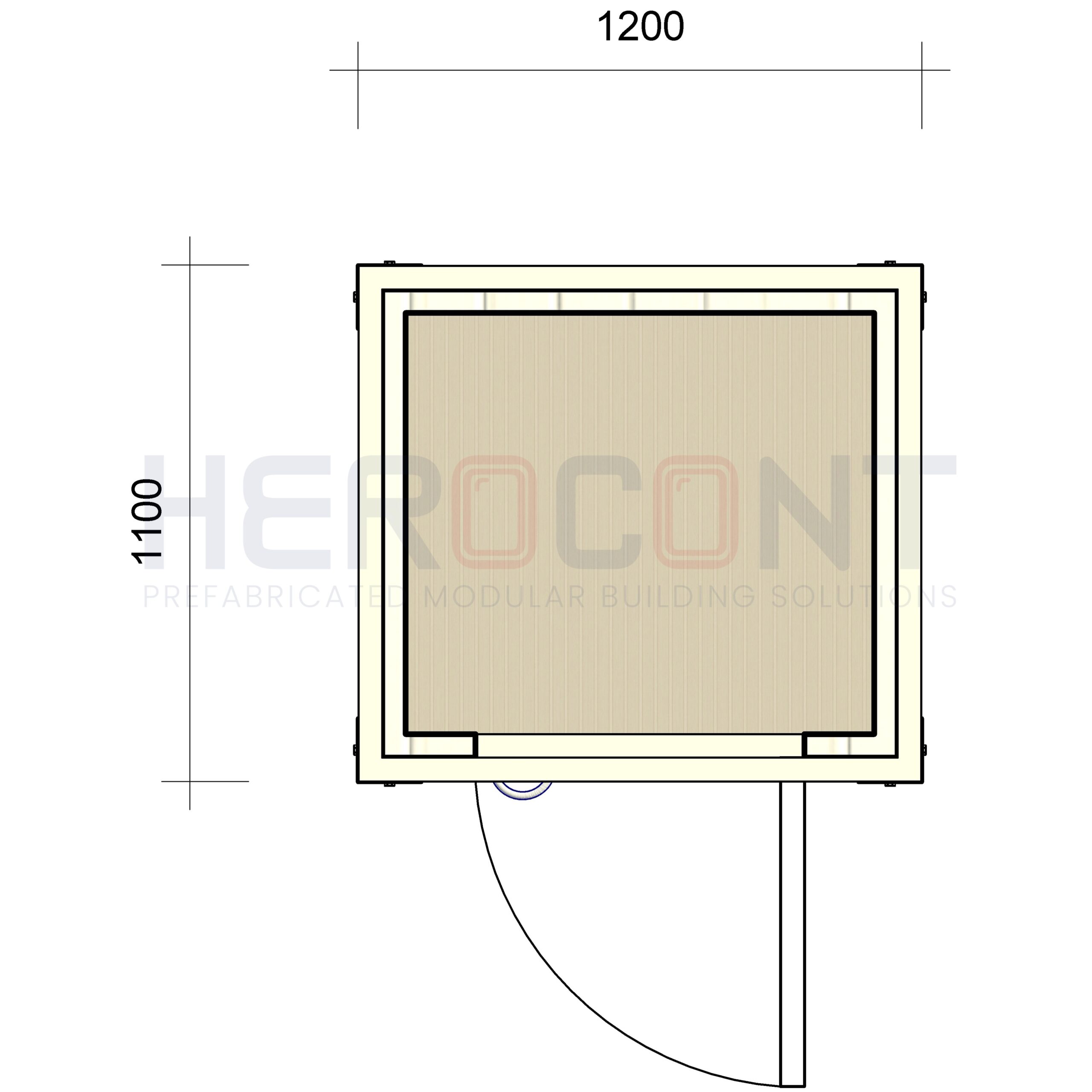 Security Cabin | Guard House & Portable Security Booths - Herocont